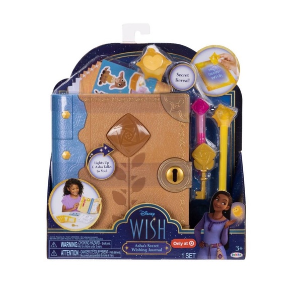 Disney | Toys | Disney Wish Asha Secret Wishing Journal | Poshmark